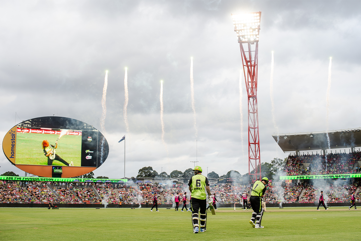Thunder score ‘home’ advantage in BBL fixture | Sydney Thunder
