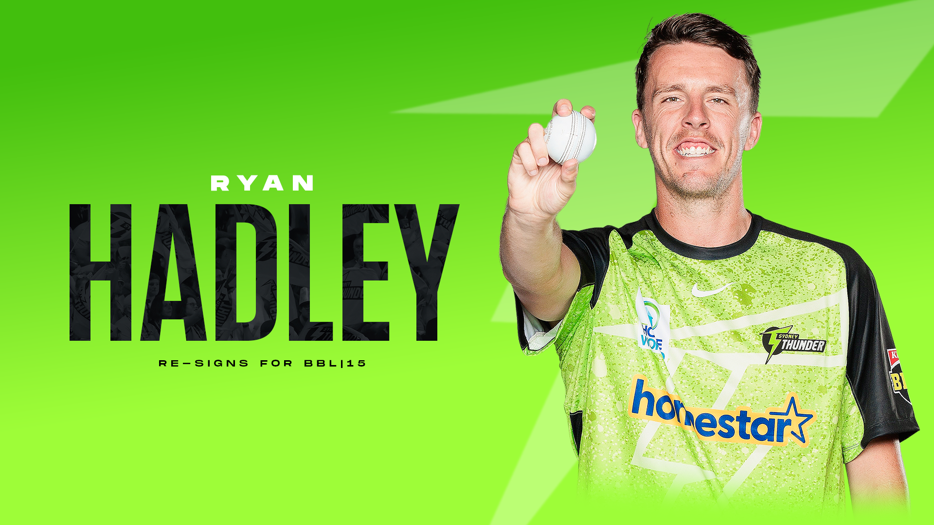 Homegrown Hadley Returns West with membership surprise | Sydney Thunder